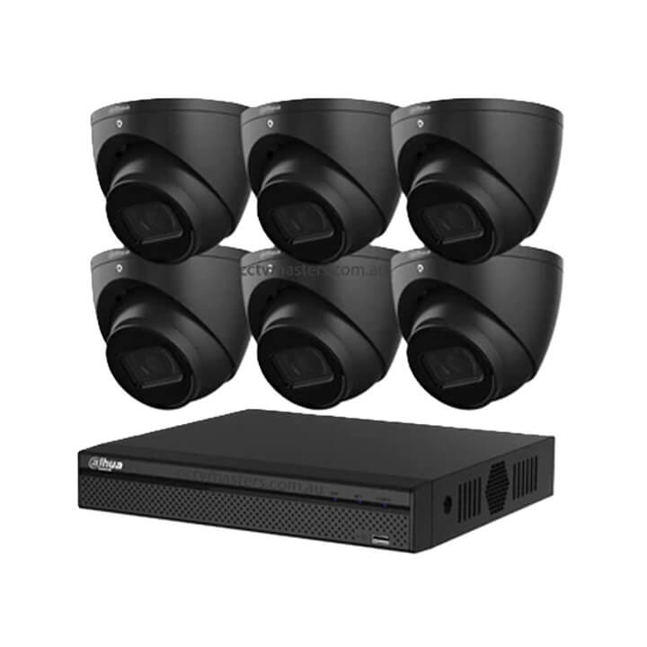 CCTV Surveillance, Dahua 6MPCamera Kits, Dahua CCTV Bundle, Eyeball camera