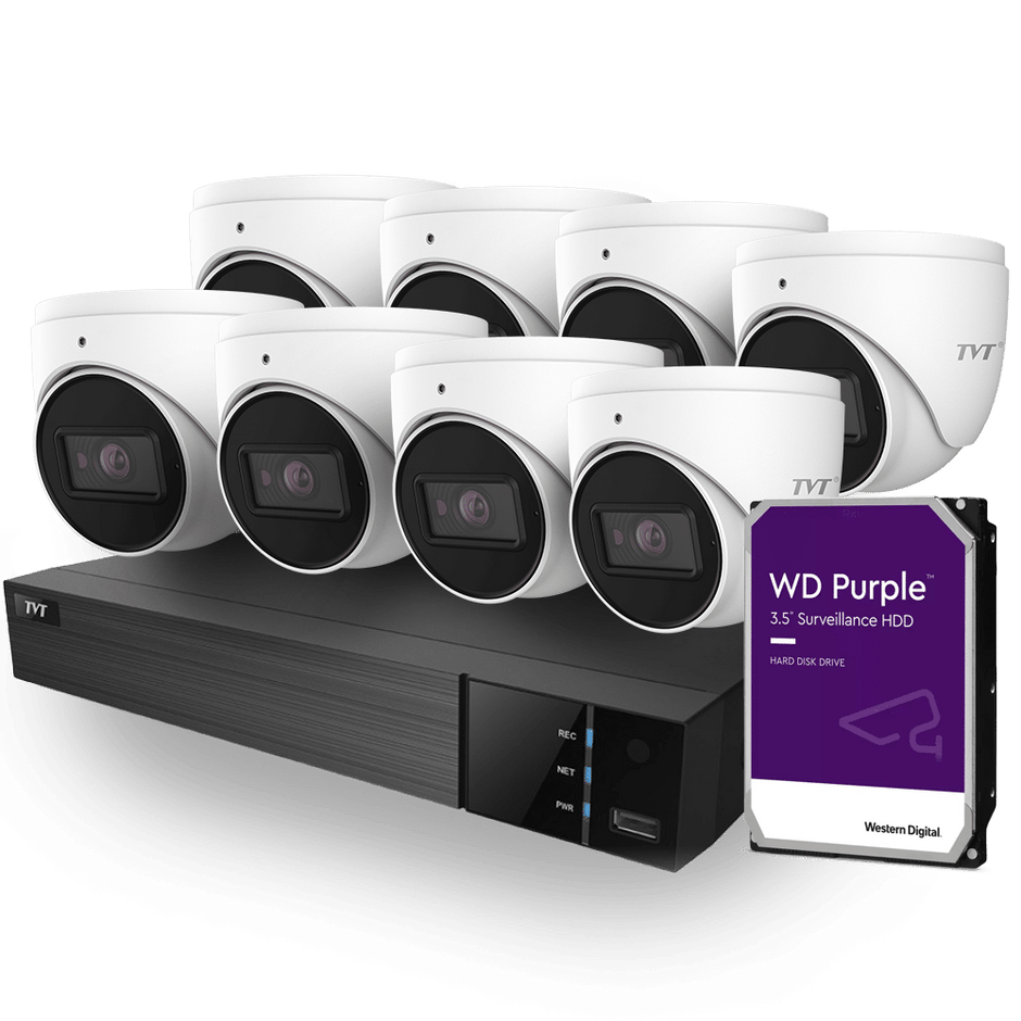 TVT 6MP Camera Kit – CCTVMASTERS.COM.AU
