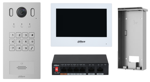 Dahua Ip Intercom Villa Kit With Keypad And Reader Cctvmasterscomau