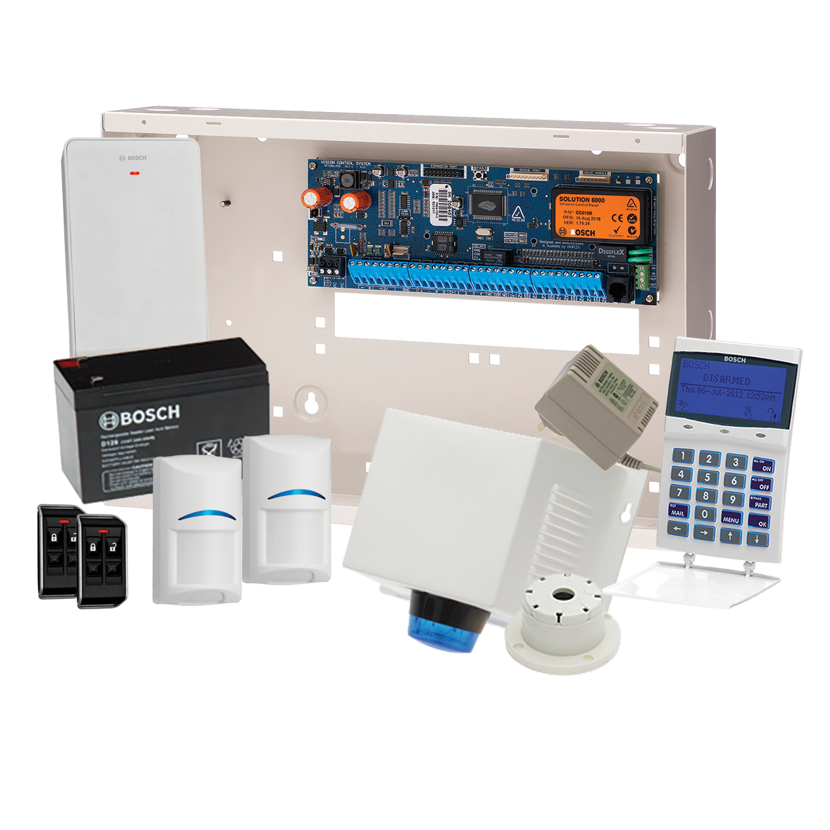 Bosch Alarm Kit, S6K-WF-WPI-2 6000 Kit Wifi Keypad 2X Wireless PIR