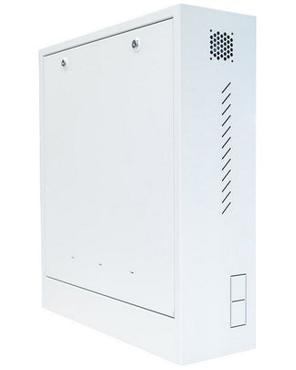 CCTV Security Slimline Vertical Wall Mount Cabinet for NVRs and Monito ...